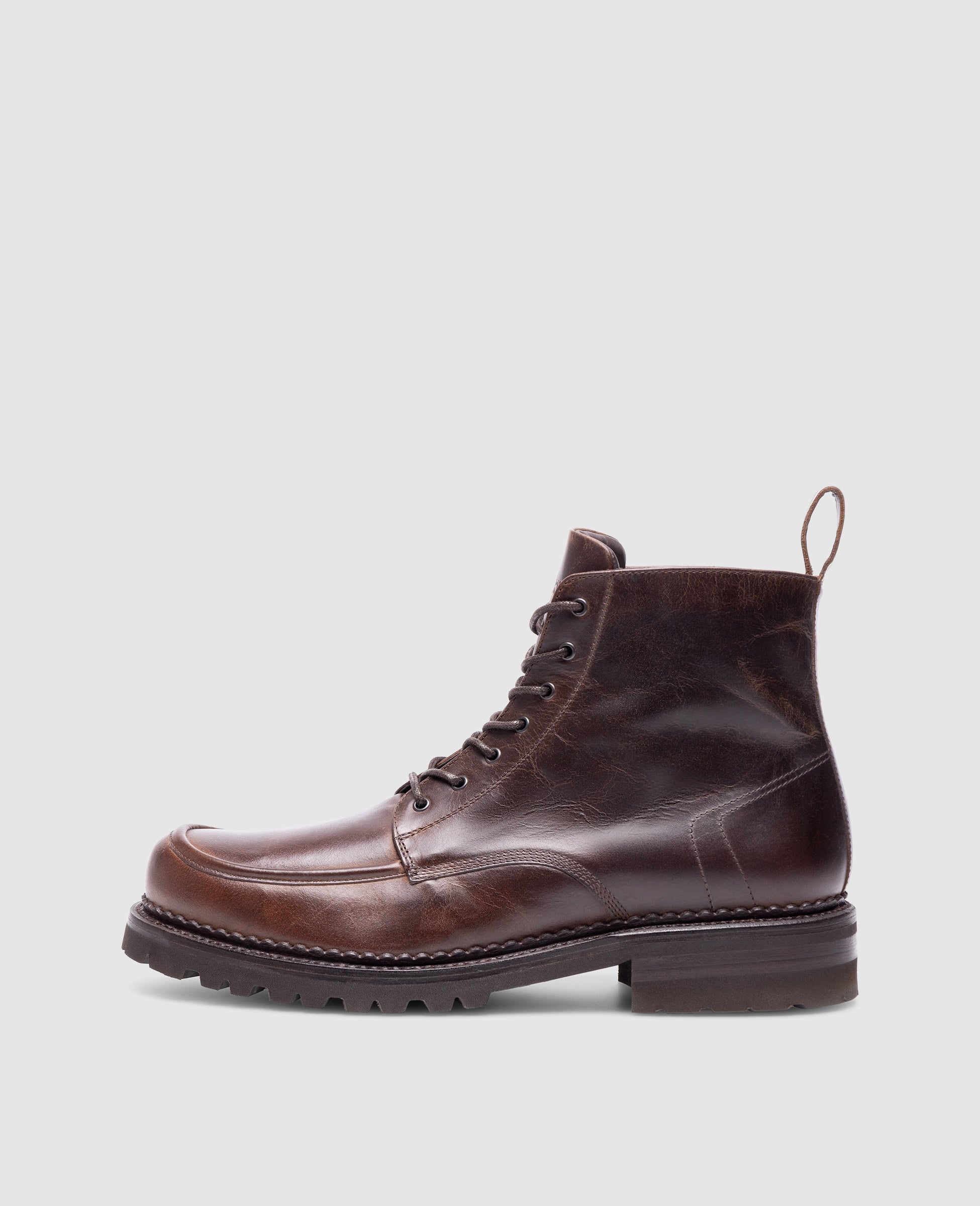 Harry NB Herren-Norweger-Boots in Braun | Shoepassion